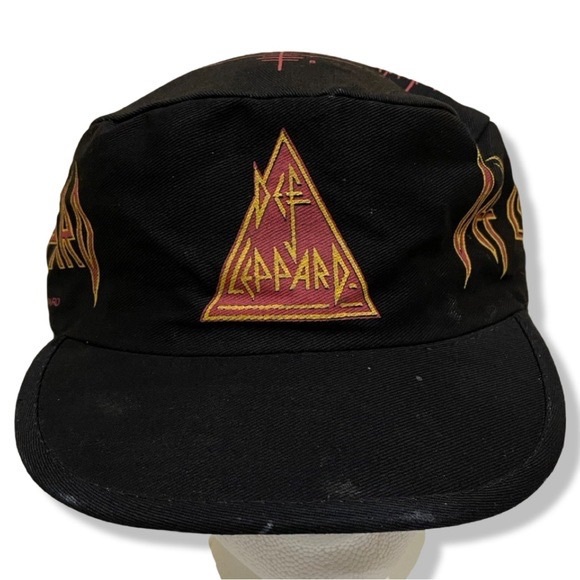 American Vintage | Accessories | Rare Vintage 984 Def Leppard Hat ...